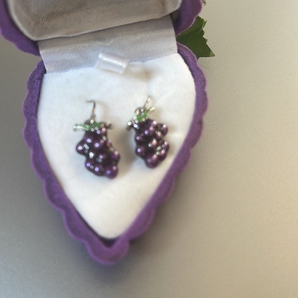 Jewelry | Grape Cluster Dangle Earrings | Poshmark